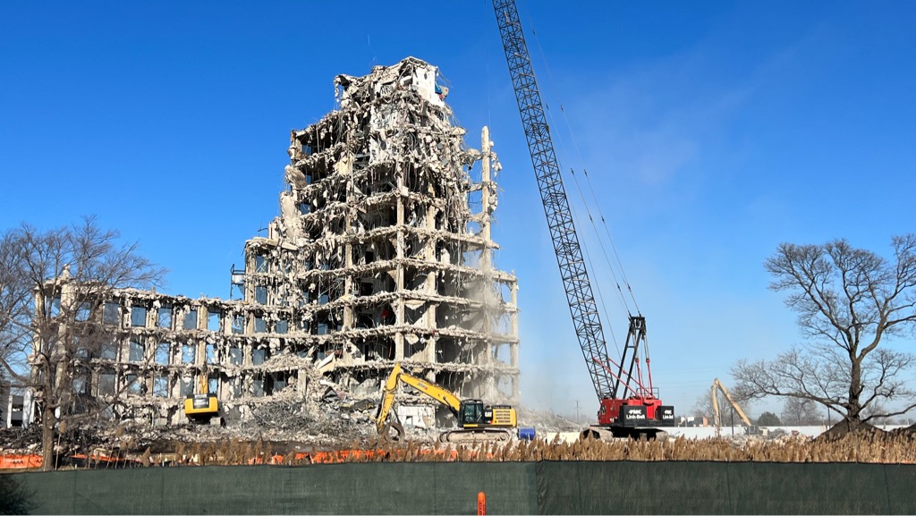 How Johler Demolition Transformed a Tower Into Green Space